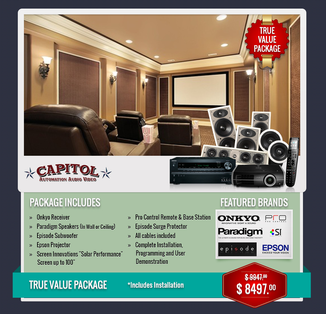 Monthly Special Packages